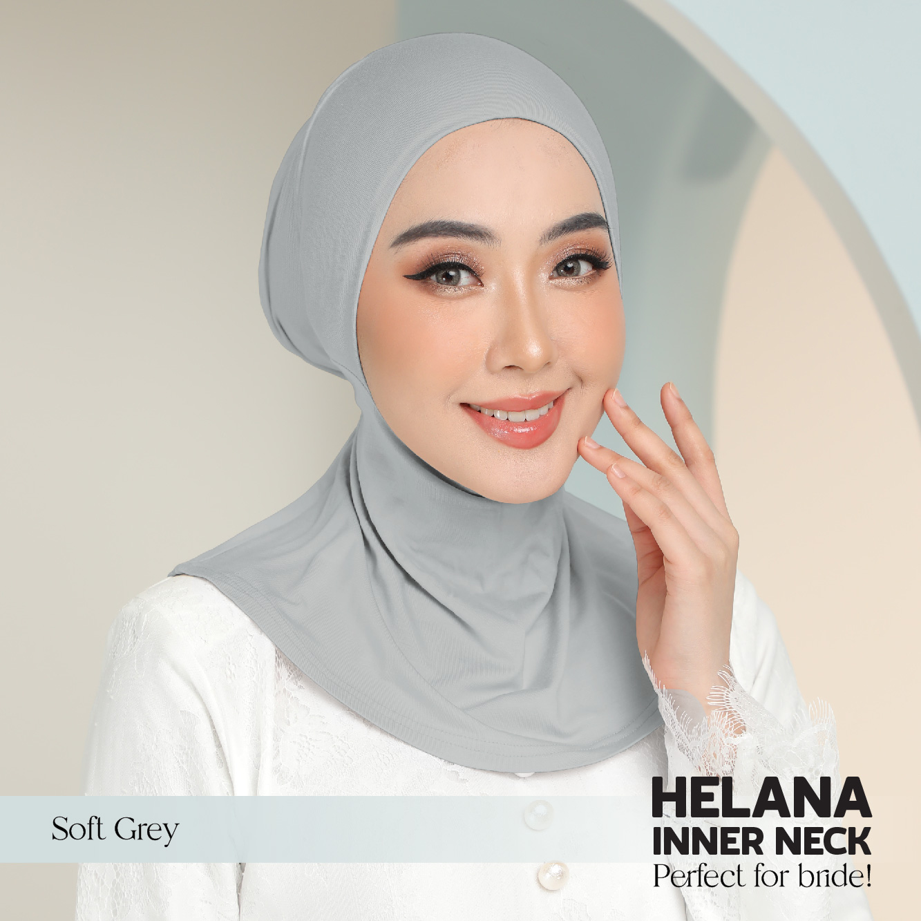 HELENA Inner Bride – Soft Grey – MyPuteri